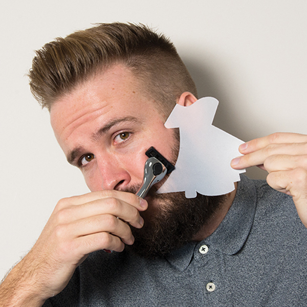 Novelty Beard Stencil - The Gadget Lounge