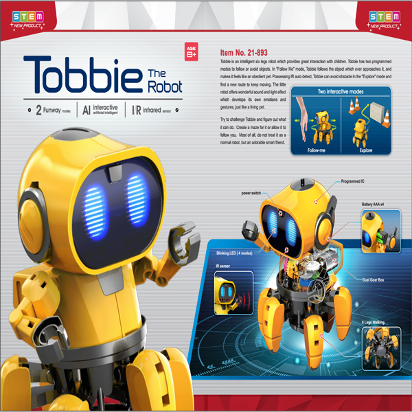 Tobbie The Robot - The Gadget Lounge